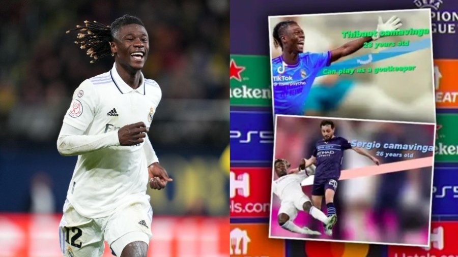 La reacción de Camavinga ante la propuesta de ponerlo de portero o ...