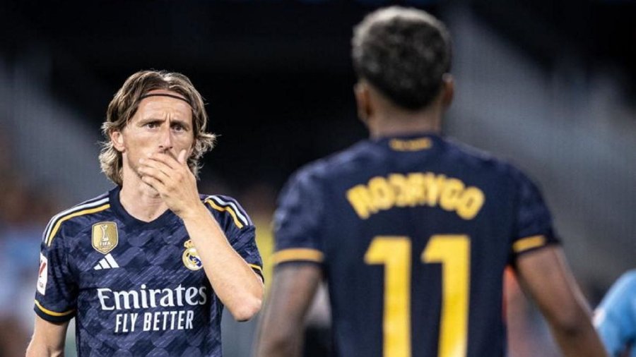 The conversation between Rodrygo and Modric before the penalty revealed ...