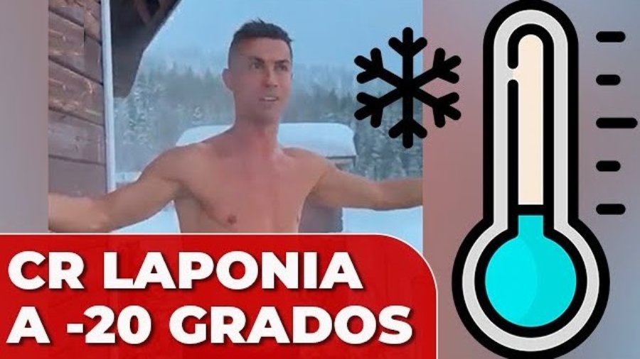 Cristiano Ronaldo stuns fans with bold -20°C Lapland challenge ...