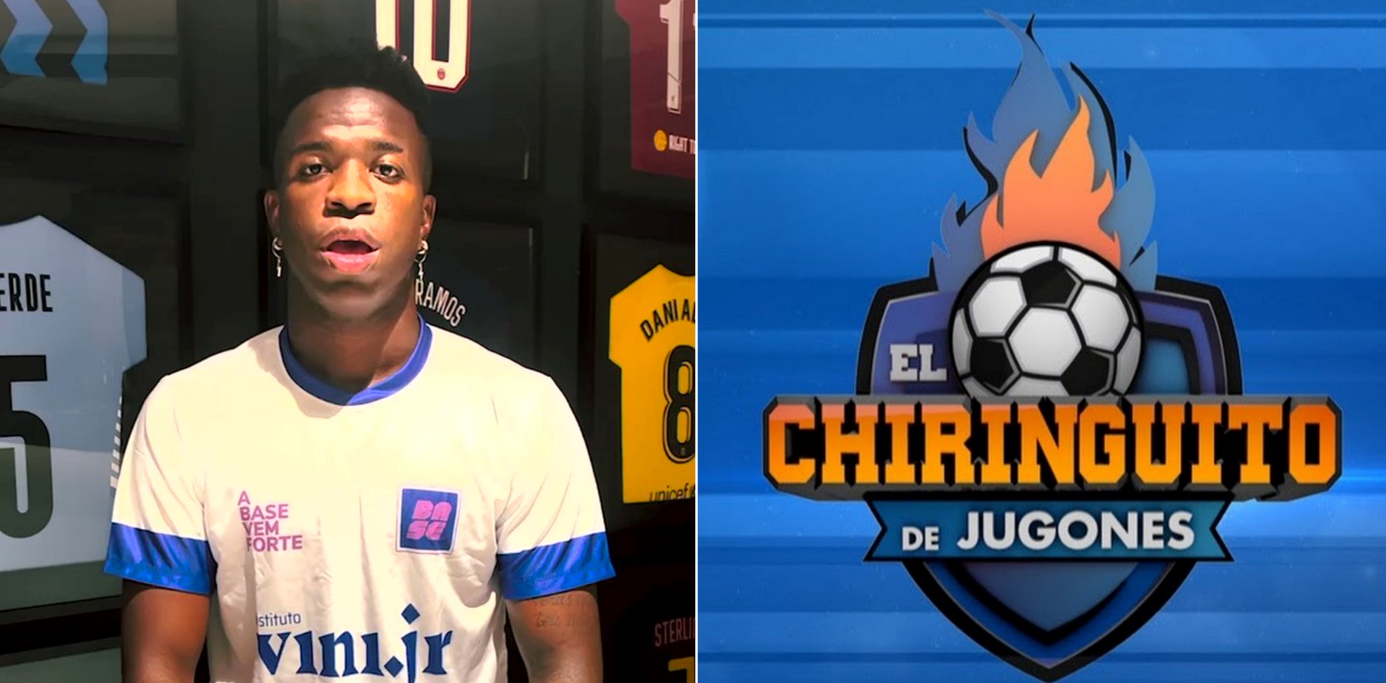 El Chiringuito allegedly threatened Vinicius to not post his video ...
