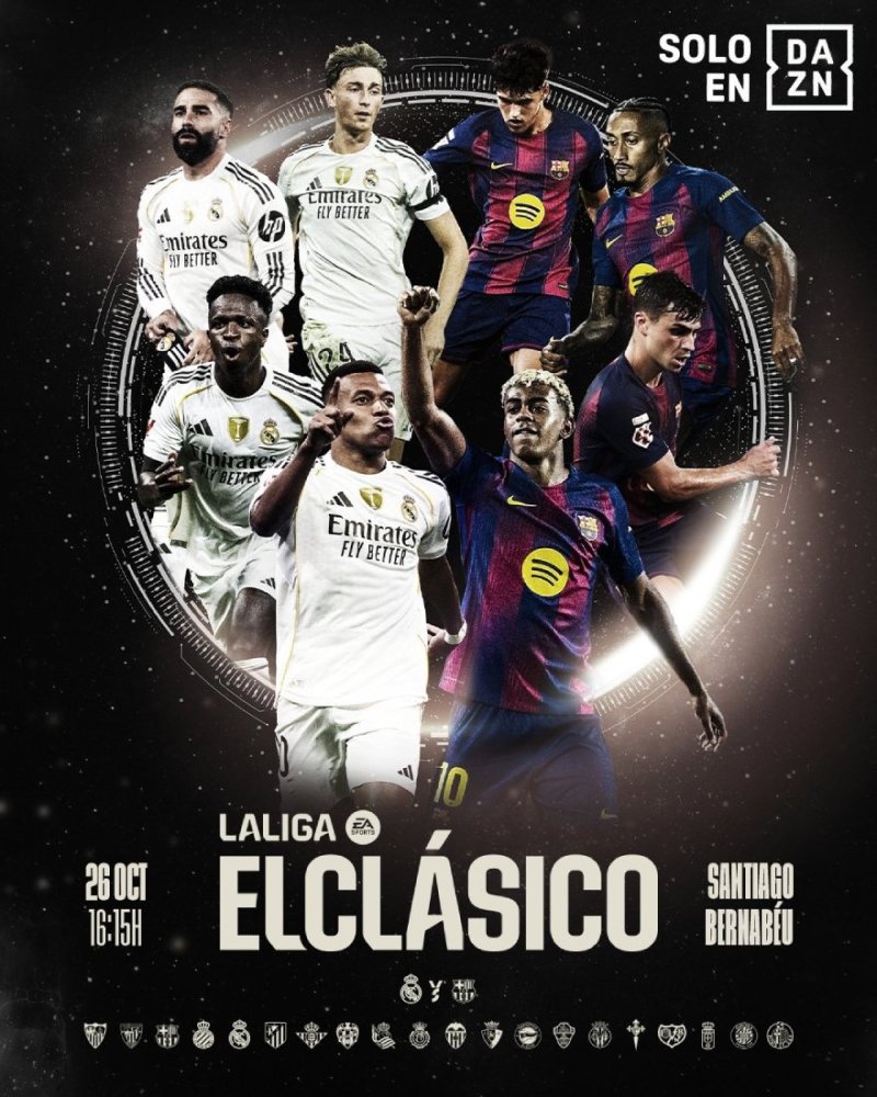 Official: Santiago Bernabeu to host El Clasico on October 26 ...