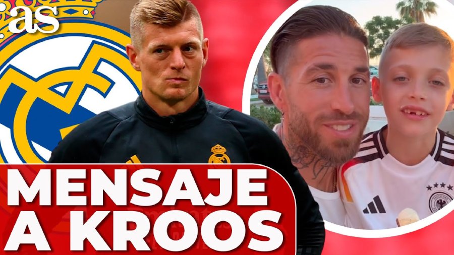 The emotional message from Ramos and his son to Kroos | Madridistanews.com