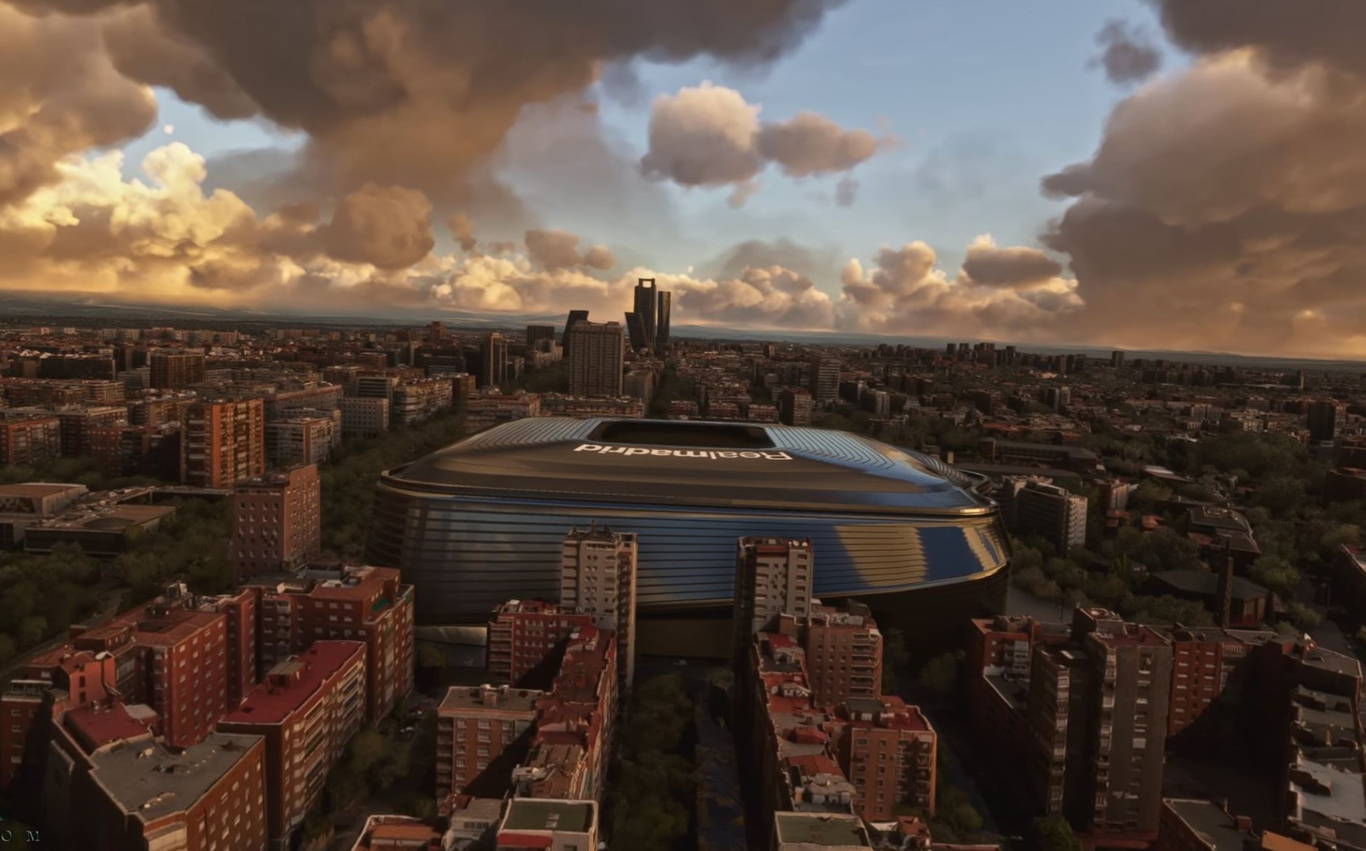 This is how the new Santiago Bernabéu will shine at sunset ...