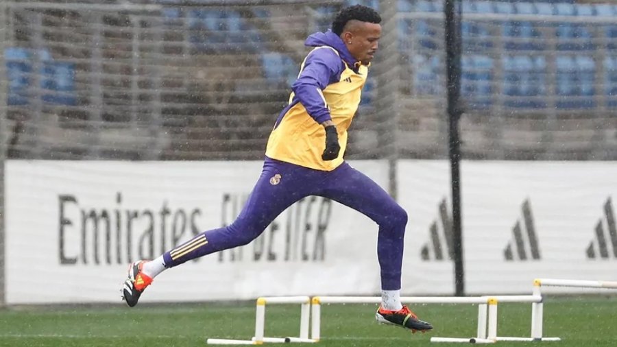 Militao starts the countdown to his return | Madridistanews.com