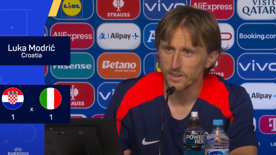 Modric gets emotional by an Italian journalist's heartfelt appeal to ...