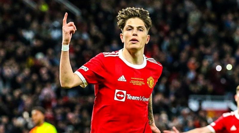 El Real Madrid interesado en el joven Alejandro Garnacho del Man United ...