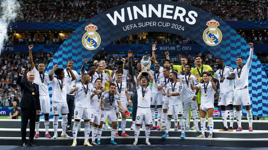 Real Madrid becomes all-time leader in European Super Cup titles ...