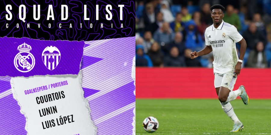 Real Madrid squad for Valencia game | Madridistanews.com