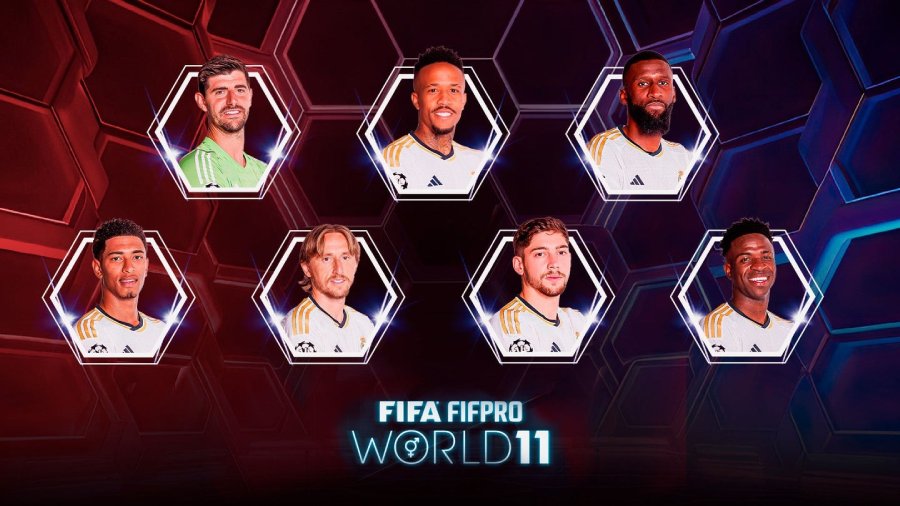 Siete jugadores del Real Madrid candidatos al FIFA FIFPro World11 Masculino 2023 ...