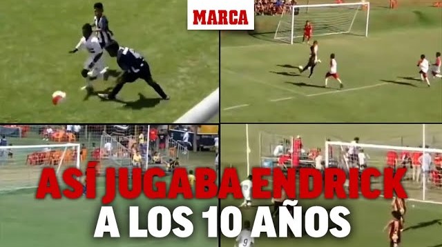 This is how 10-year-old Endrick was playing | Madridistanews.com