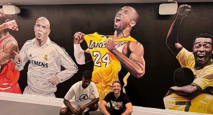 Vinicius designs his personal gym with sports legends | Madridistanews.com